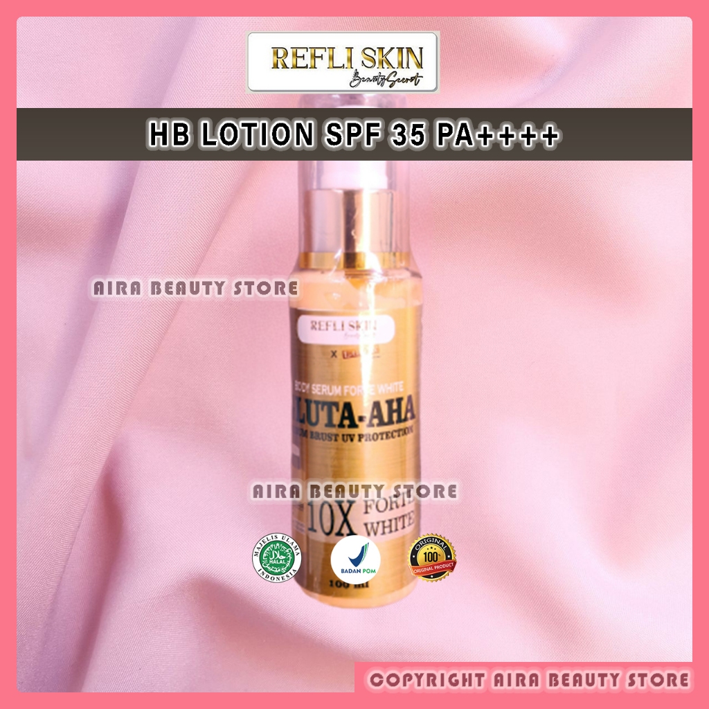 Jual Body Serum Forte White Gluta AHA Lglow Refliskin | Lotion Refli ...
