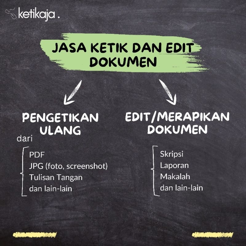 Jual JASA EDIT DAN MERAPIKAN DOKUMEN KILAT, RAPI, MURAH DAN PROFESIONAL ...