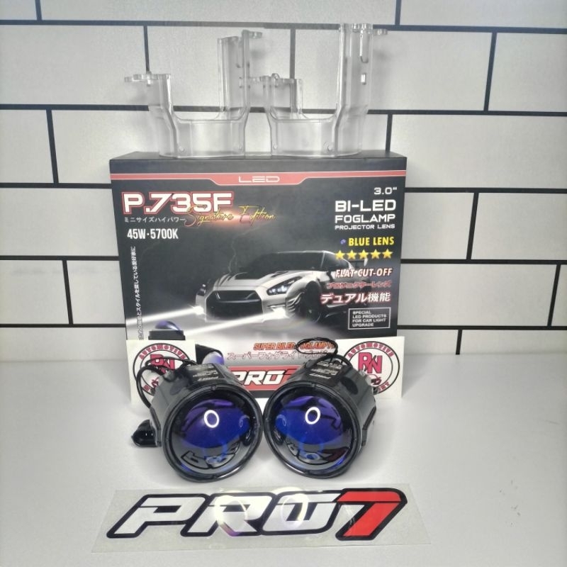 Jual Lampu Foglamp Mobil Projector Biled Pro7 P.735F 3 Inchi Signature Edition High Low Beam ...
