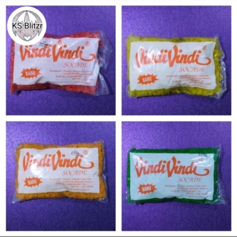 Jual Sukade Vindi Vindi 500Gr / 10x40Gr (9 free 1)* | Shopee Indonesia