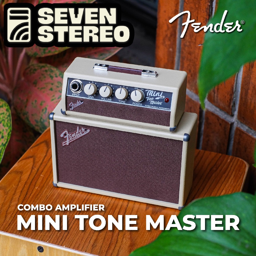 Jual Fender Mini Tone Master 1 Watt 2x2 Combo Amplifier | Shopee Indonesia
