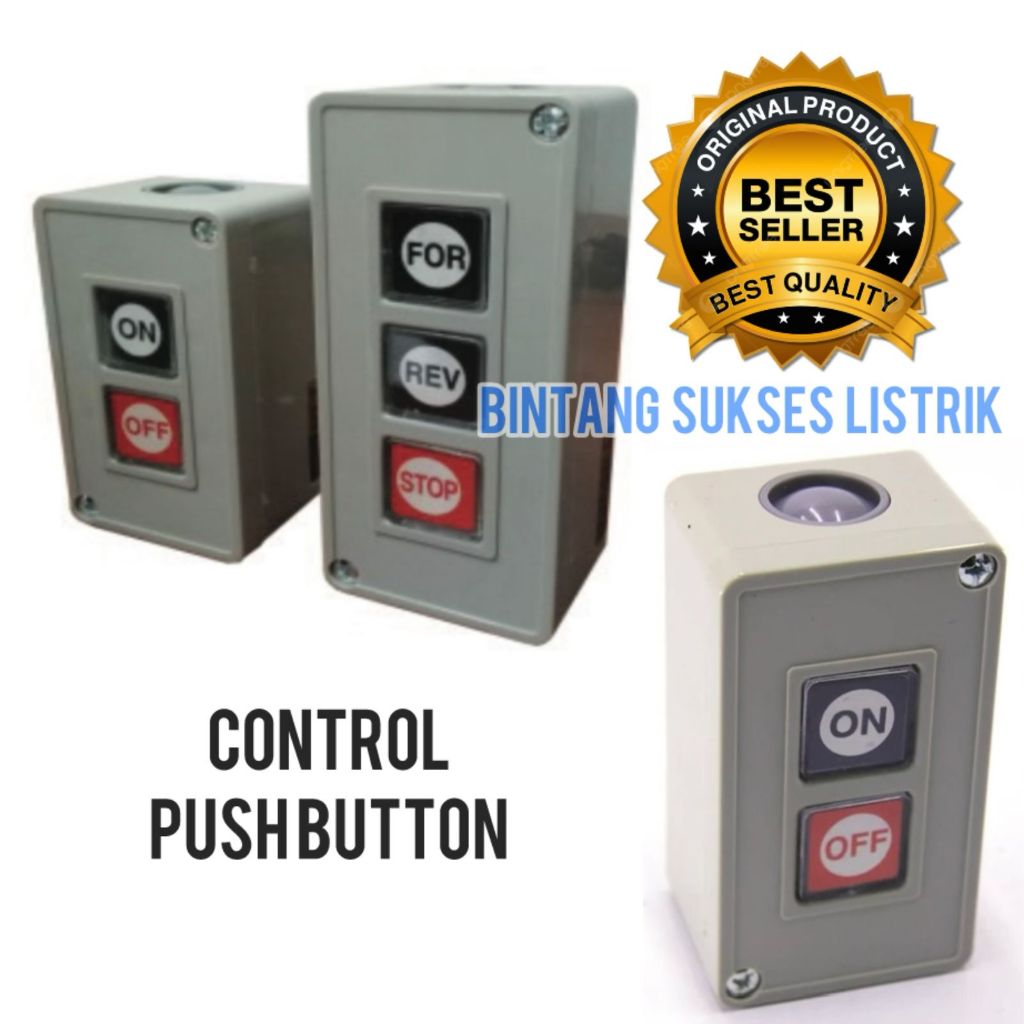 Jual PREMIUM Control Power Push Button ON OFF TPB-2 3A/250v Pus Buton ...