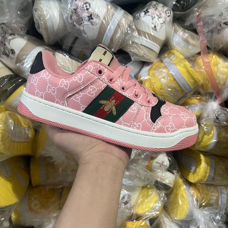 Jual Sepatu Sneakers Gucci Screener all colour | Shopee Indonesia