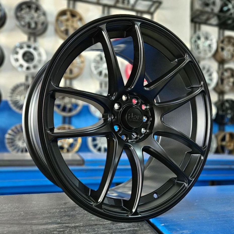 Jual Velg mobil innova zenix ring 18 HSR Kamikaze warna hitam cocok ...