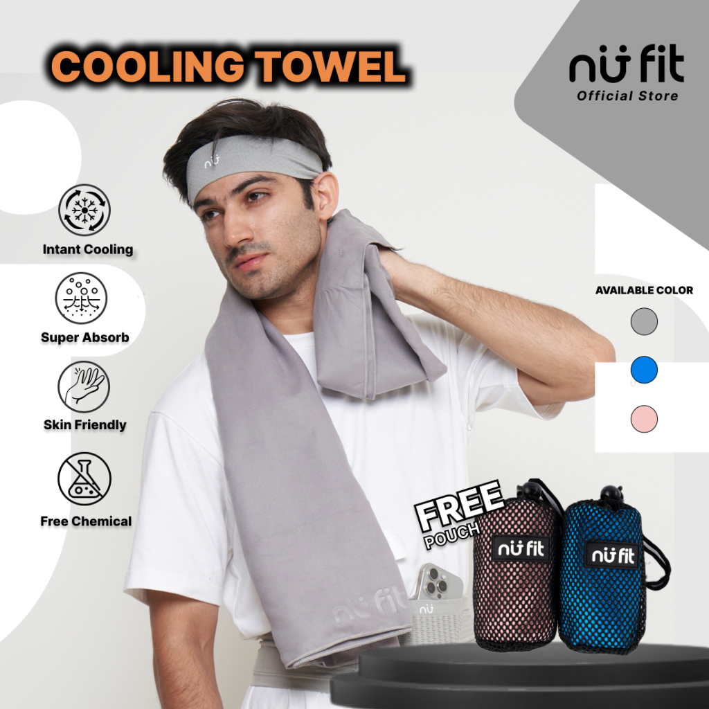 Jual NU FIT - Handuk Olahraga - Handuk Lari - Handuk Microfiber Quick ...