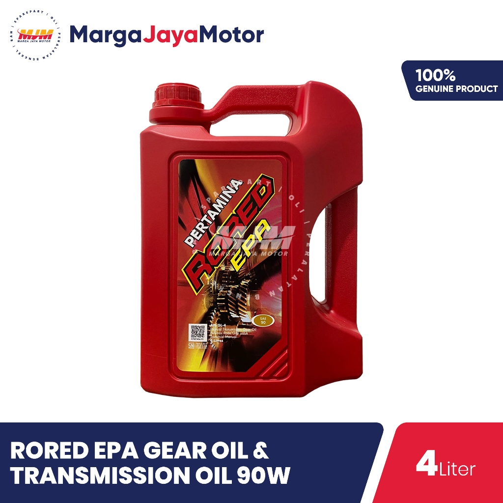 Jual Pertamina Rored Gear Oil EPA 90 4L Oli Gardan Mobil Pertamina ...