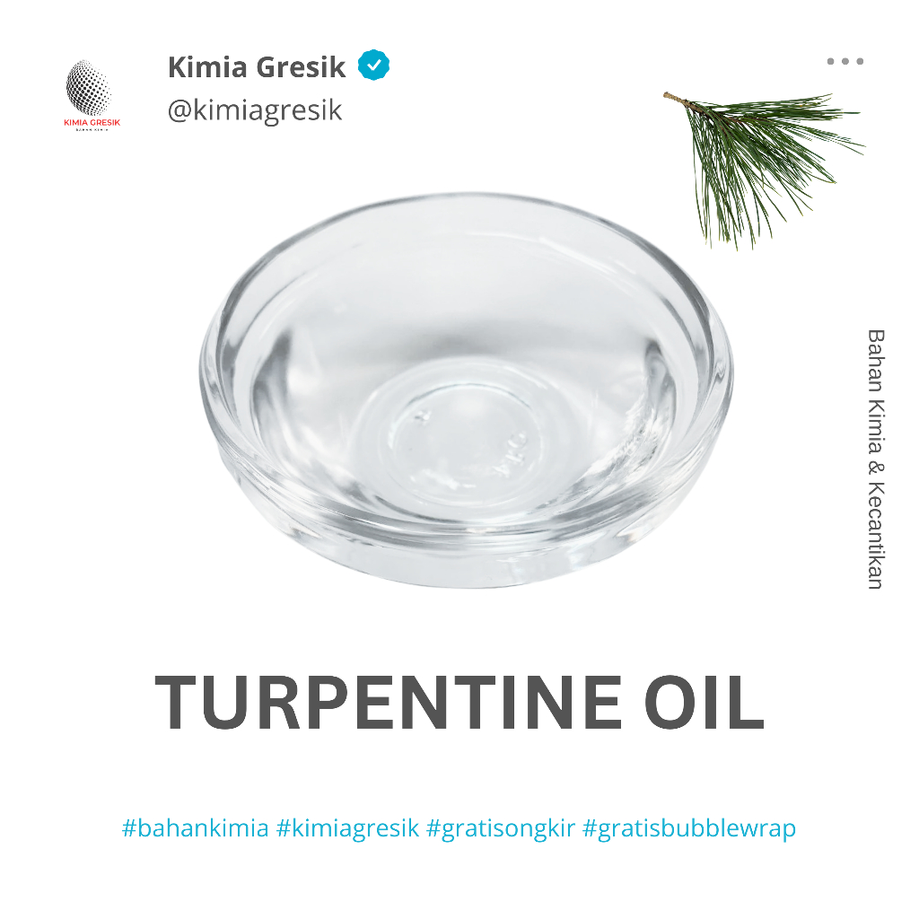 Jual Terpentin Minyak Terpentine Turpentine Oil 100 ml | Shopee Indonesia