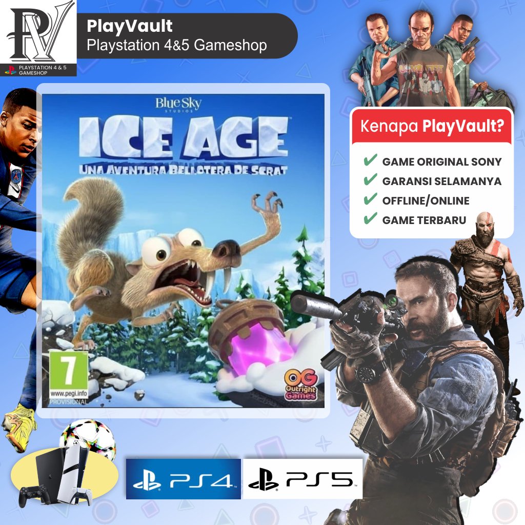 Jual Ice Age - Scrat's Nutty Adventure PS4 PS5 | Shopee Indonesia