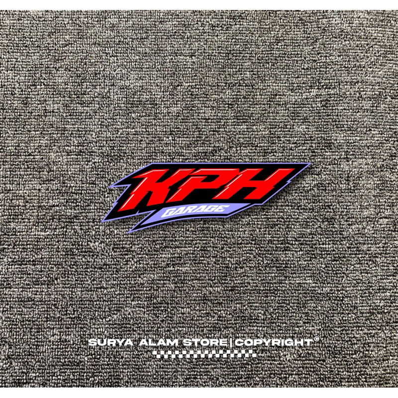 Jual Stiker New Cutting KPH Garage | Shopee Indonesia