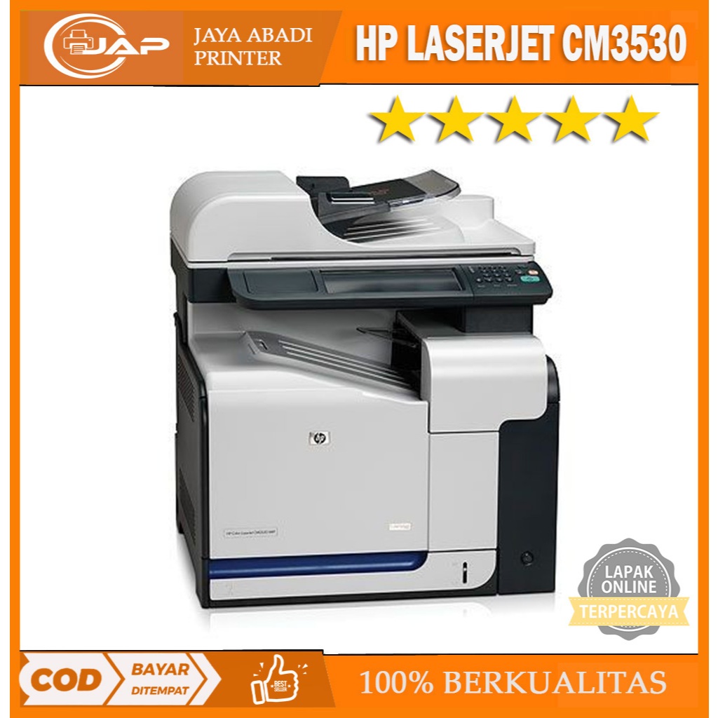 Jual Printer HP Laserjet Color CM3530 MFP Bergaransi | Shopee Indonesia