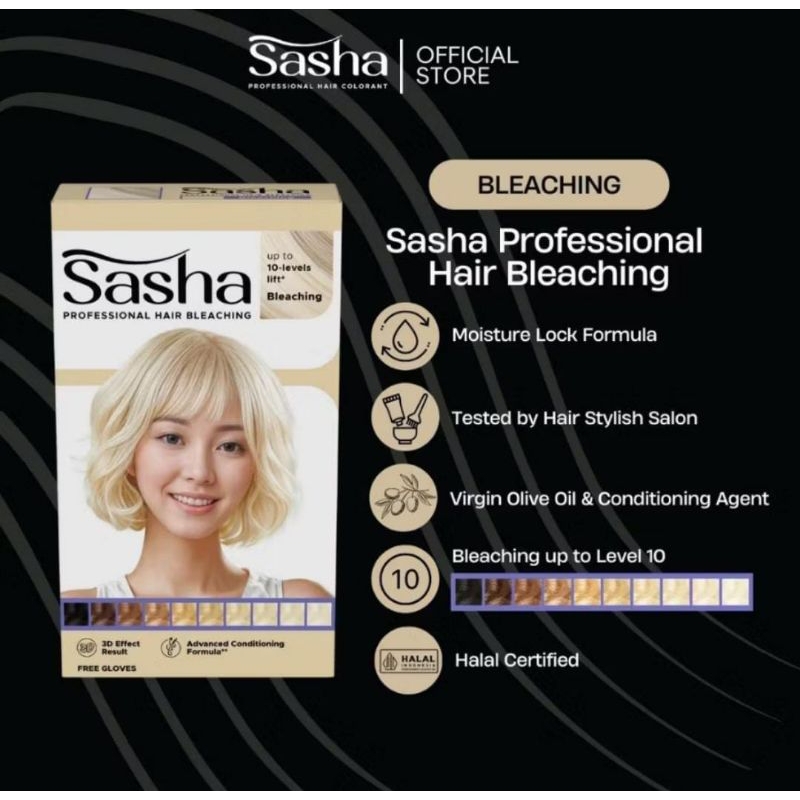 Jual Sasha Hair Colorant Pewarna Rambut Sasha | Shopee Indonesia