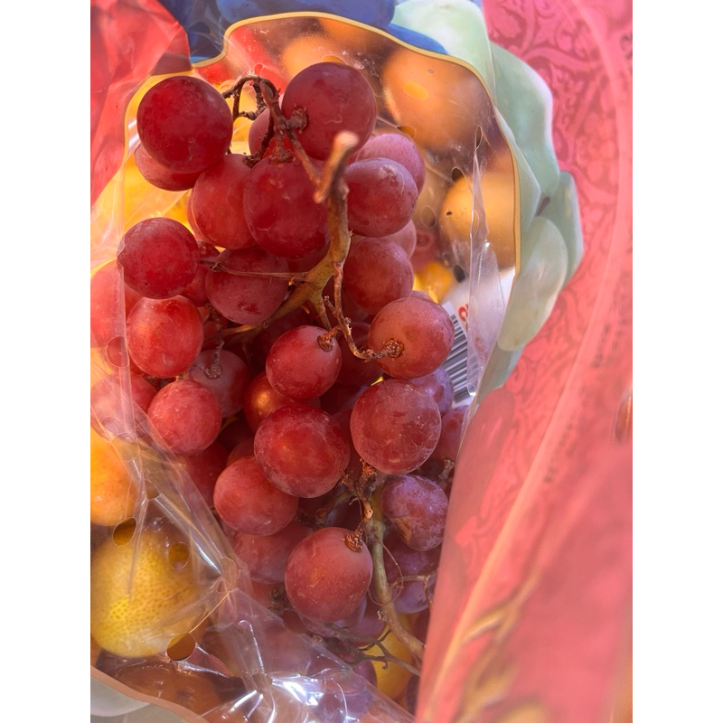 Jual anggur Merah atau red grapes import Anggur Candy manis kaya permen ...