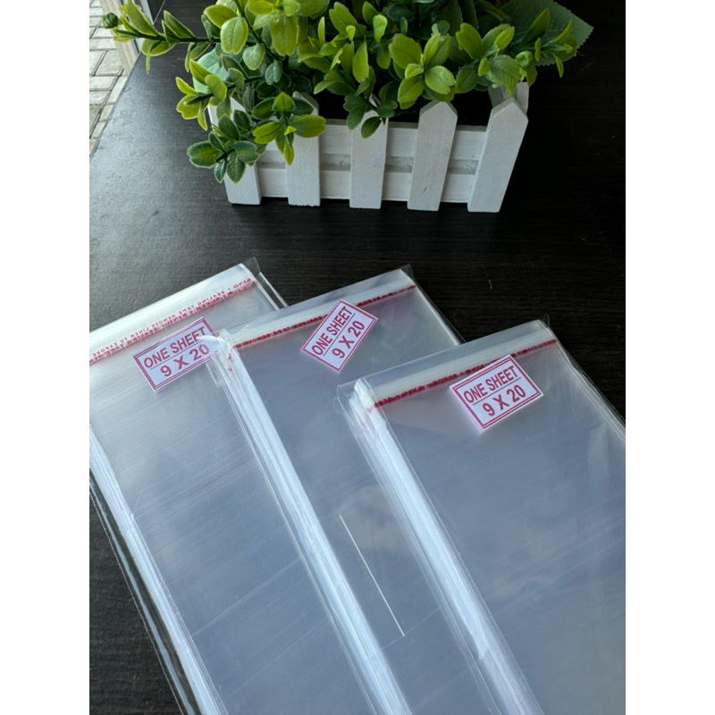 Jual Plastik one sheet spiku lembaran + lem 9x20 tebal 40 mic (1 pack ...