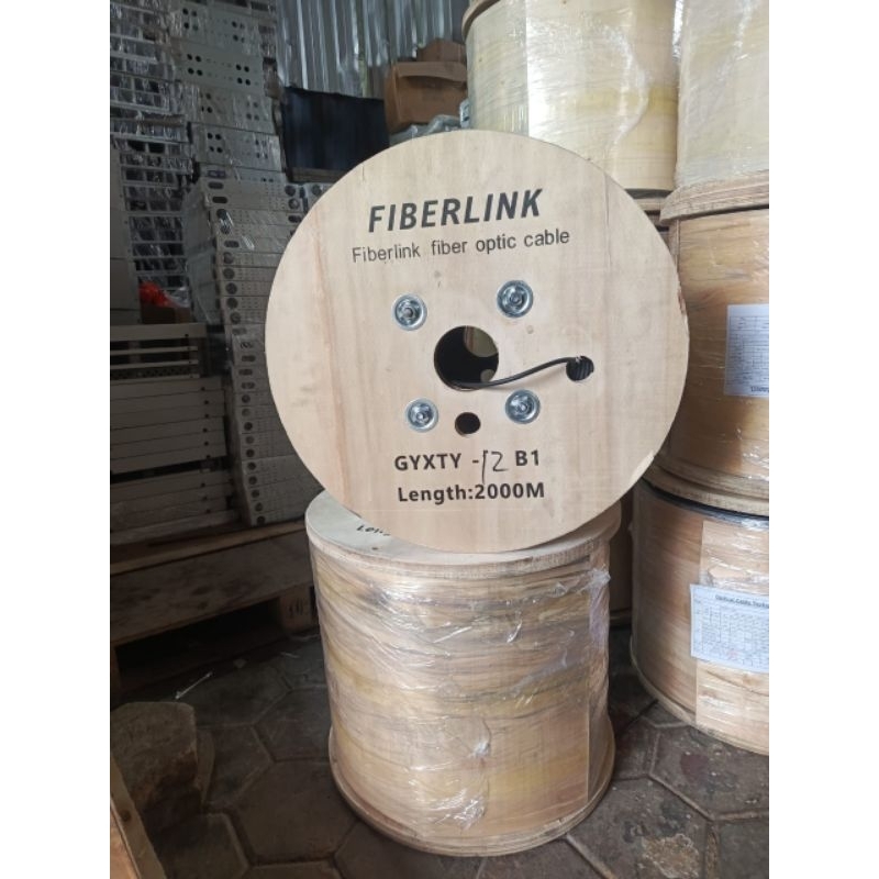 Jual KABEL UDARA KU MINI (GYXTY) NON ARMORED 6C 8C 12C 2000M FIBERLINK ...