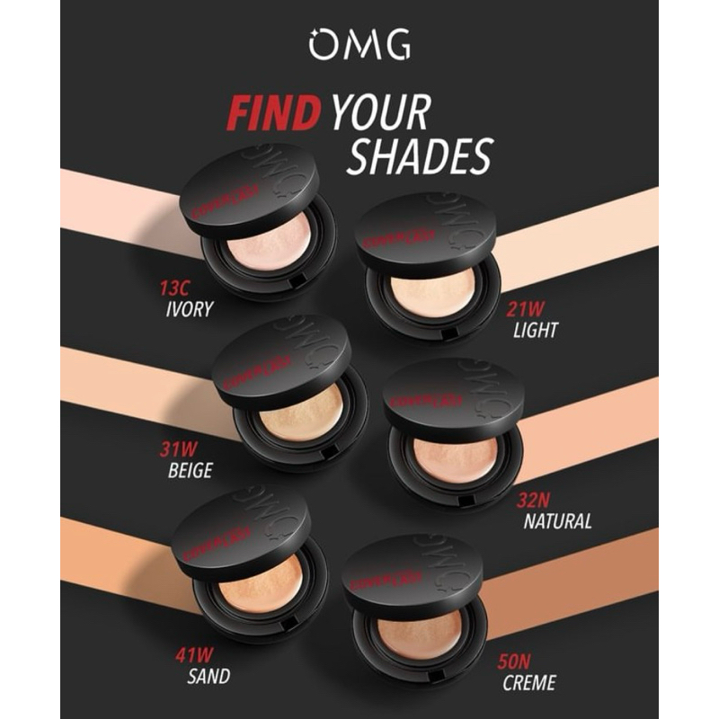 Jual OMG Cushion - Oh My Glam Coverlast Cushion 15g Cushion Murah ...