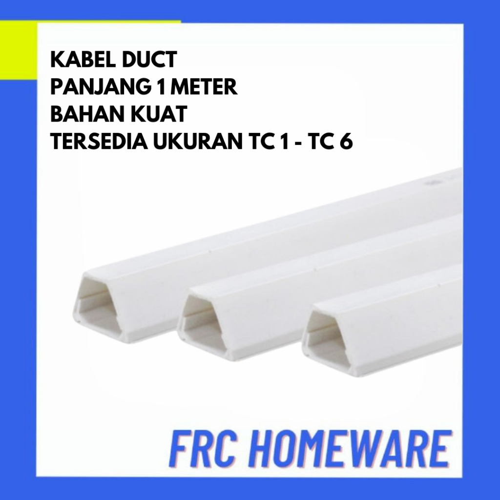 Jual Kabel Duct - Protektor Kabel TC 1 - TC 6 / Kabel Dak TC - Pelindung kabel - TC 1 | Shopee ...