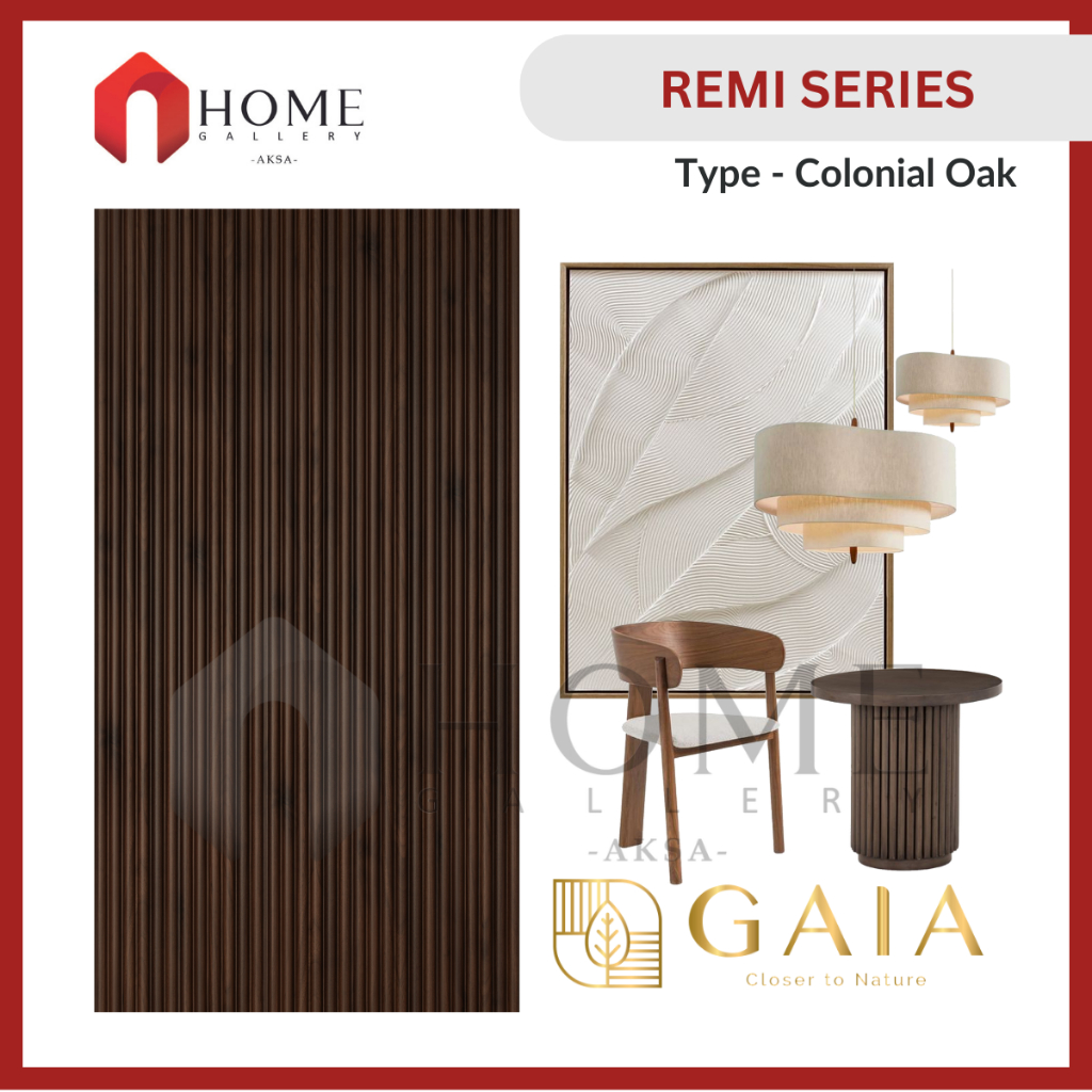 Jual Wallpanel PVC Kisi Kisi Dinding / Wood Panel PVC GAIA NEOPANEL ...