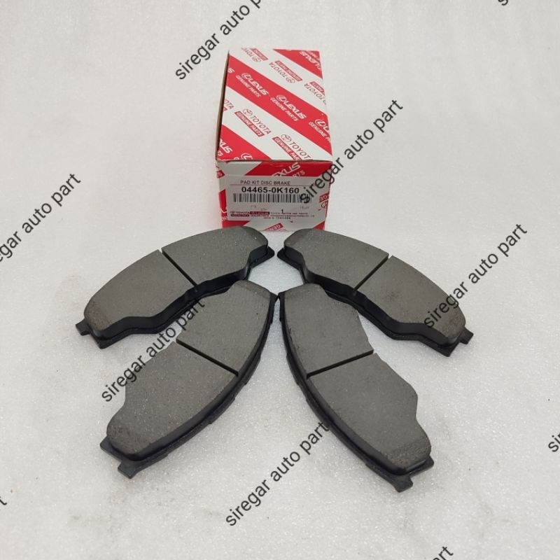 Jual BRAKE PAD/KAMPAS REM DEPAN HILUX BENSIN/HILUX PIC UP LAMA(04465 ...
