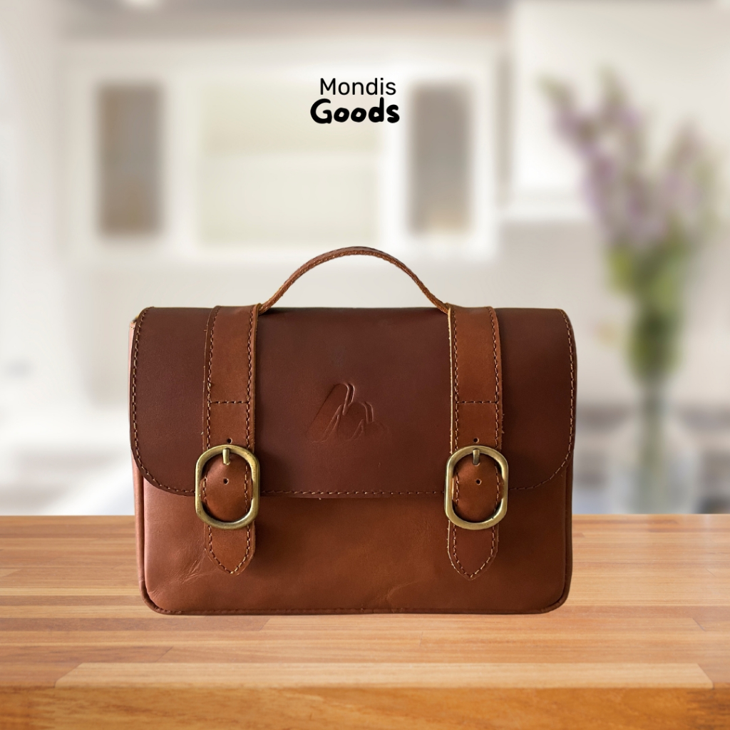 Jual MONDIS Bonnie Tan - Slingbag Wanita Bahan Kulit Sapi Asli Premium ...