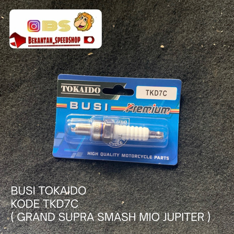 Jual BUSI TOKAIDO KODE TKD7C ( GRAND SUPRA SMASH MIO JUPITER ) | Shopee ...