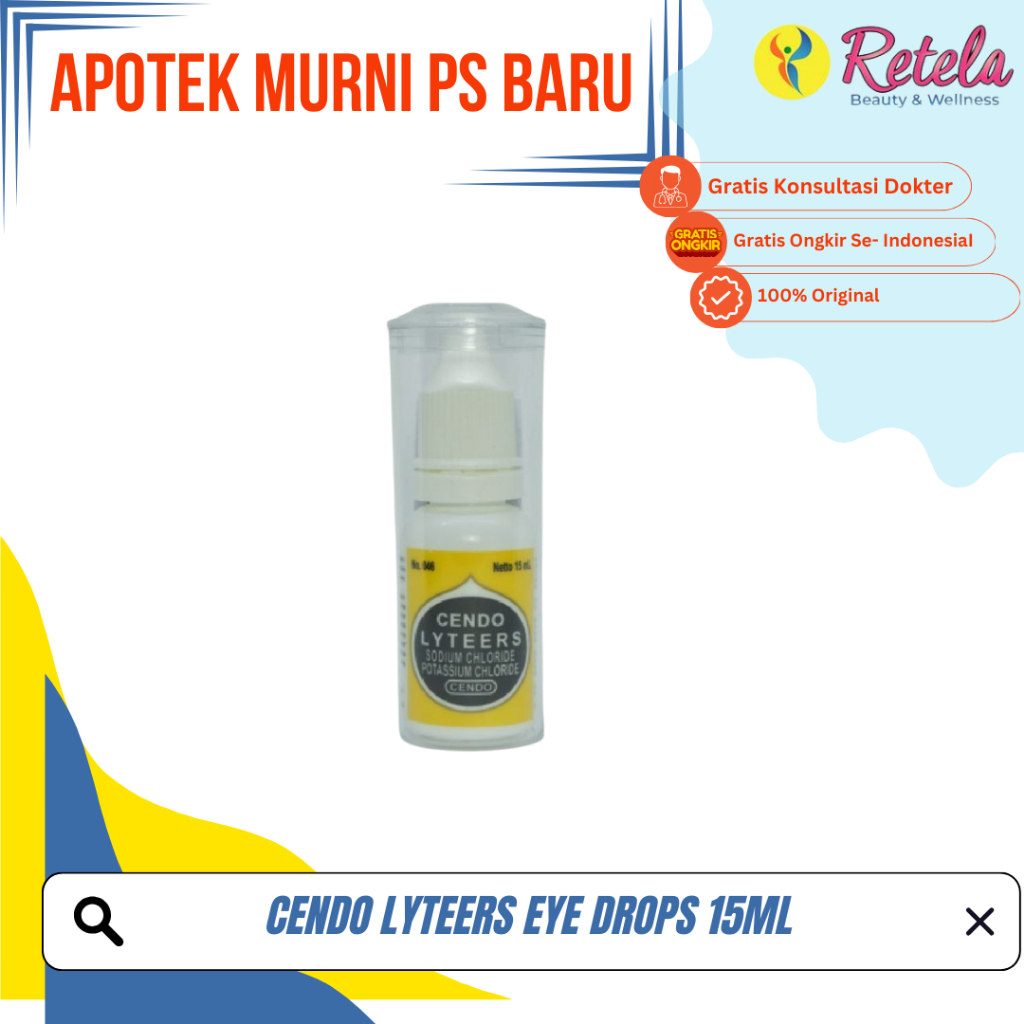 Jual CENDO LYTEERS EYE DROPS 15ML | Shopee Indonesia