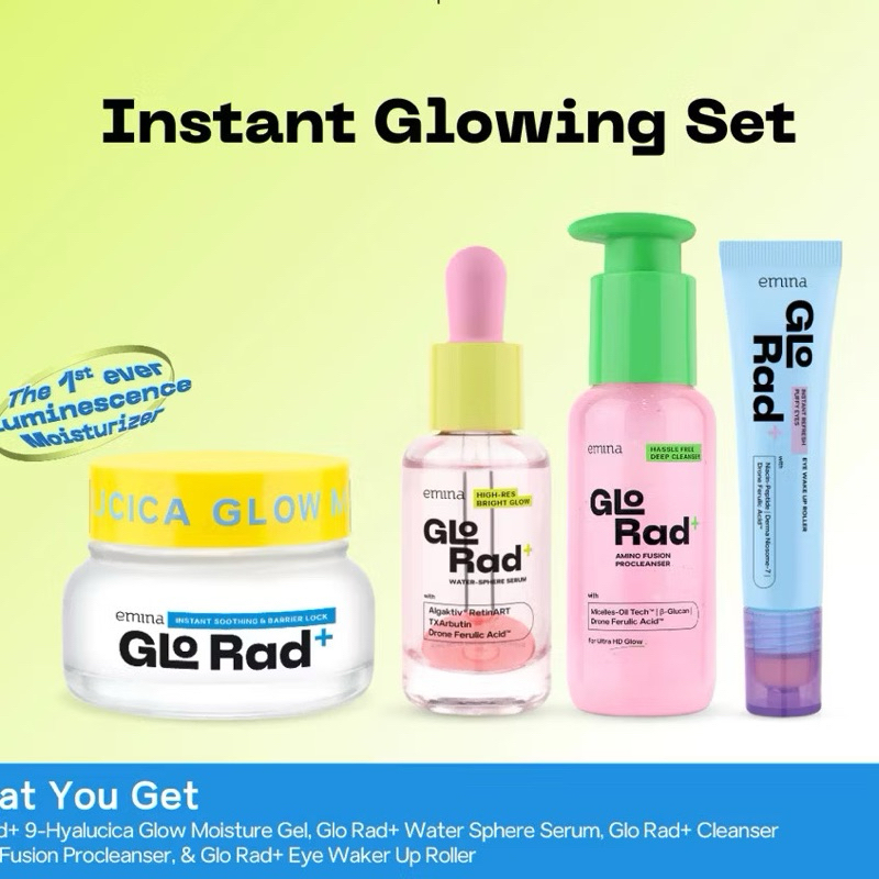 Jual Emina Glo Rad+ High-Res Bright Glow-Sphere | Moisturizer | Acne ...