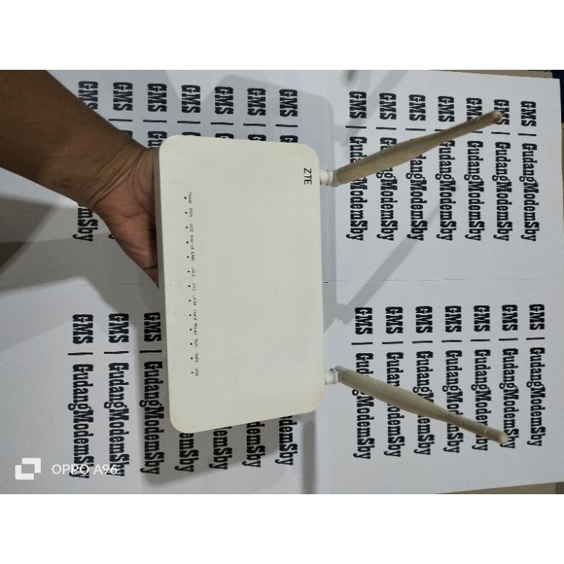 Jual GMS | Modem ZTE F609 V3 Second Port Biru. | Shopee Indonesia