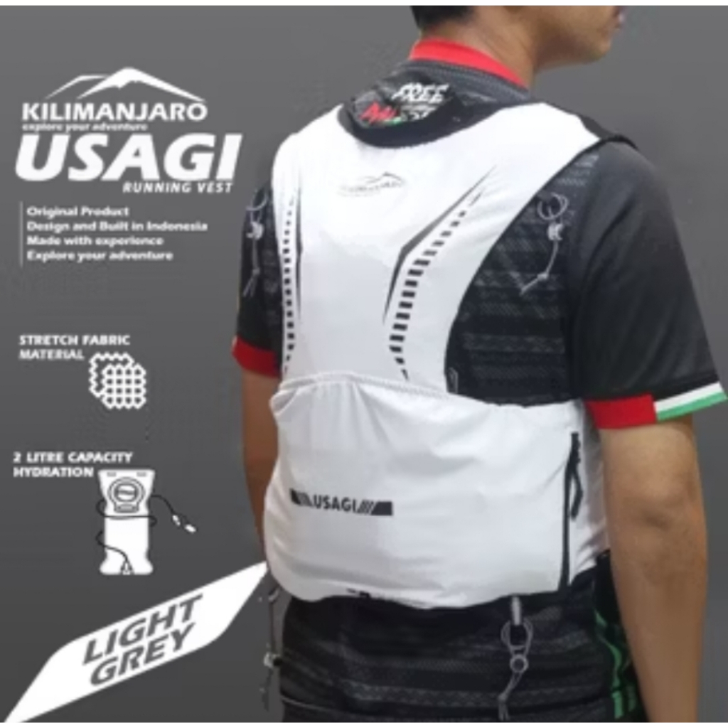 Jual Tas Hydropack Trail Running KILIMANJARO USAGI - tas lari | tas ...