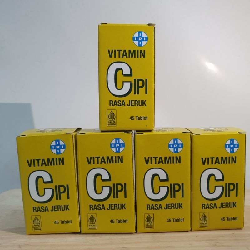 Jual Vitamin C Ipi Isi 45 Tablet | Shopee Indonesia