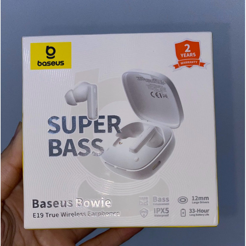 Jual Baseus E19 TWS ENC True Wireless Earbuds | Shopee Indonesia