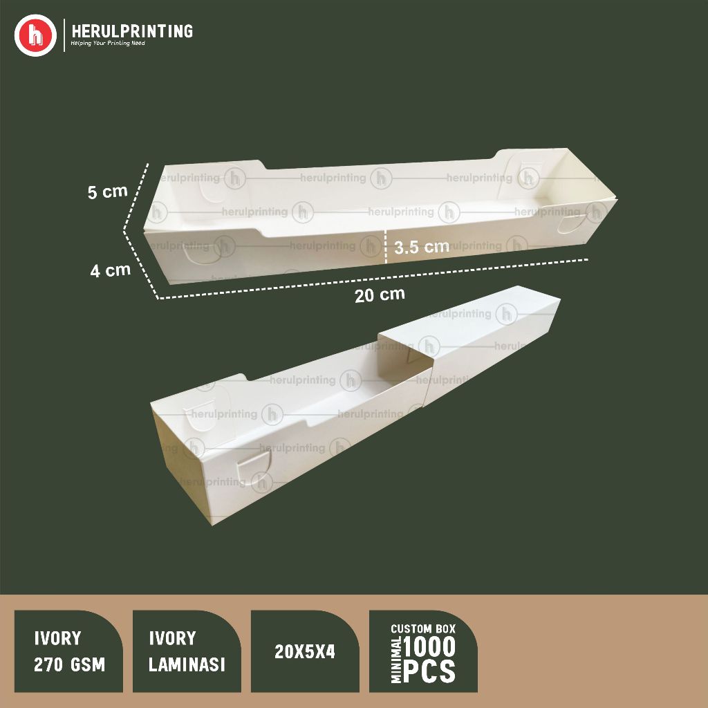 Jual Sliding Box S Ivory Laminasi 20x5x4 | SBSIL00218 | Shopee Indonesia
