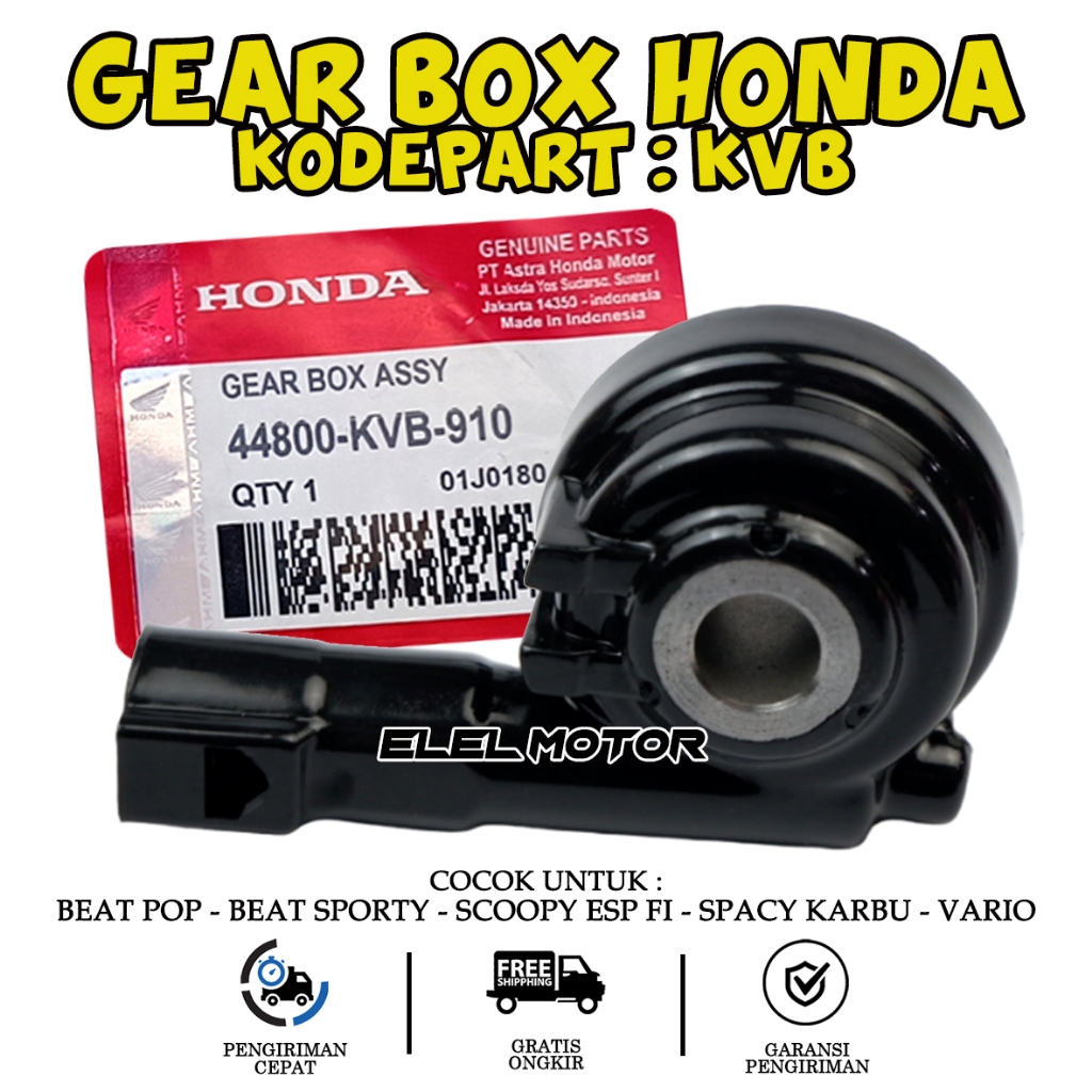 Jual Gear Box Gearbox Speedometer Beat Karbu, Vario, Scoopy, Spacy KVB ...