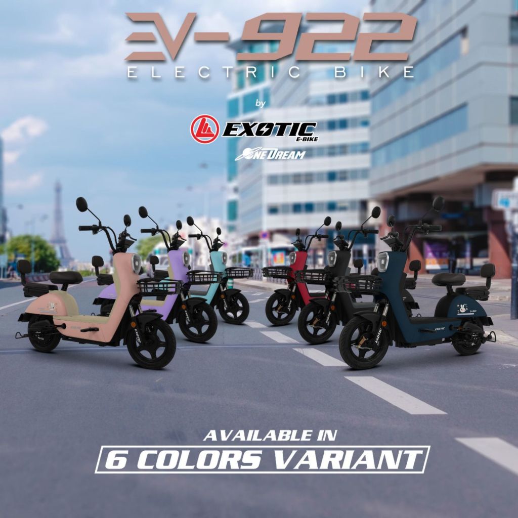 Jual Sepeda Listrik EXOTIC Terbaru EV-922 Bergaransi Resmi | Shopee ...
