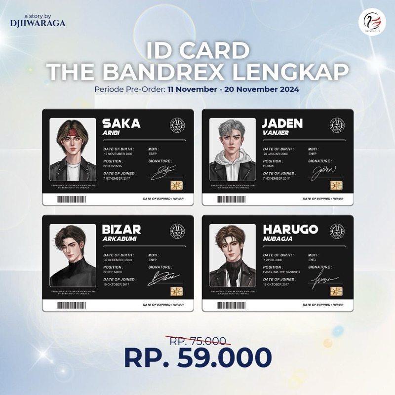 Jual ID Card The Bandrex Lengkap Berandal Bandung | Shopee Indonesia