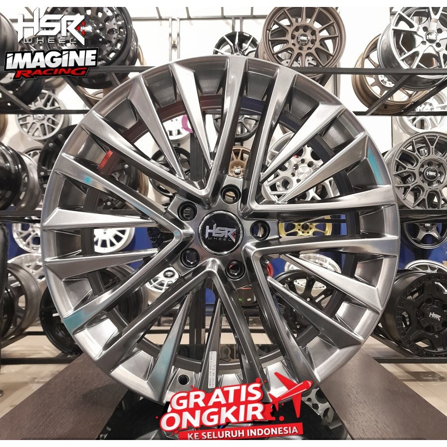 Jual VELG MOBIL RACING HSR LONDON R18 ZENIX CRV BRV ERTIGA INNOVA OUTLANDER ALMAZ ALPHARD CAMRY ...