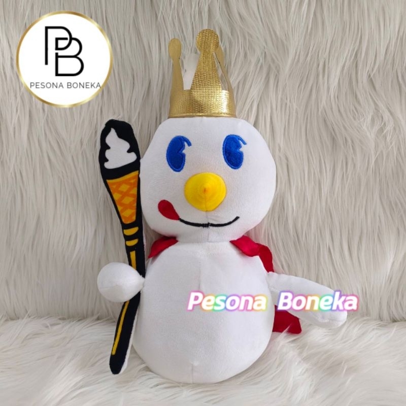 Jual Boneka Viral Tiktok Boba Maskot Mixue Snow King Queen Bahan Lembut ...