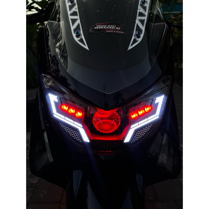 Jual PROJIE BILED AES TURBO NMAX OLD + SAKLAR PNP ( INCLOUD HEADLAMP ...