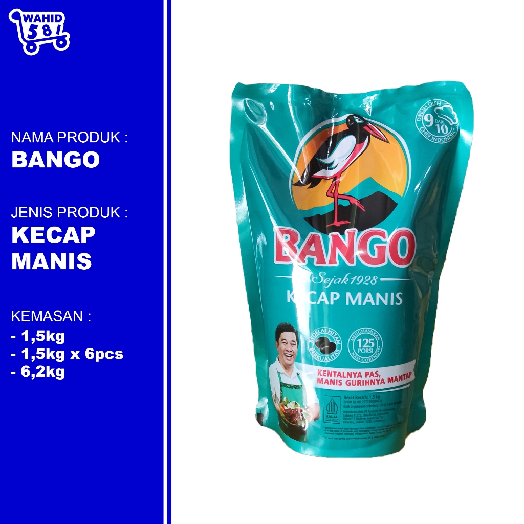 Jual Kecap Manis Bango 1,5L Pouch | Shopee Indonesia