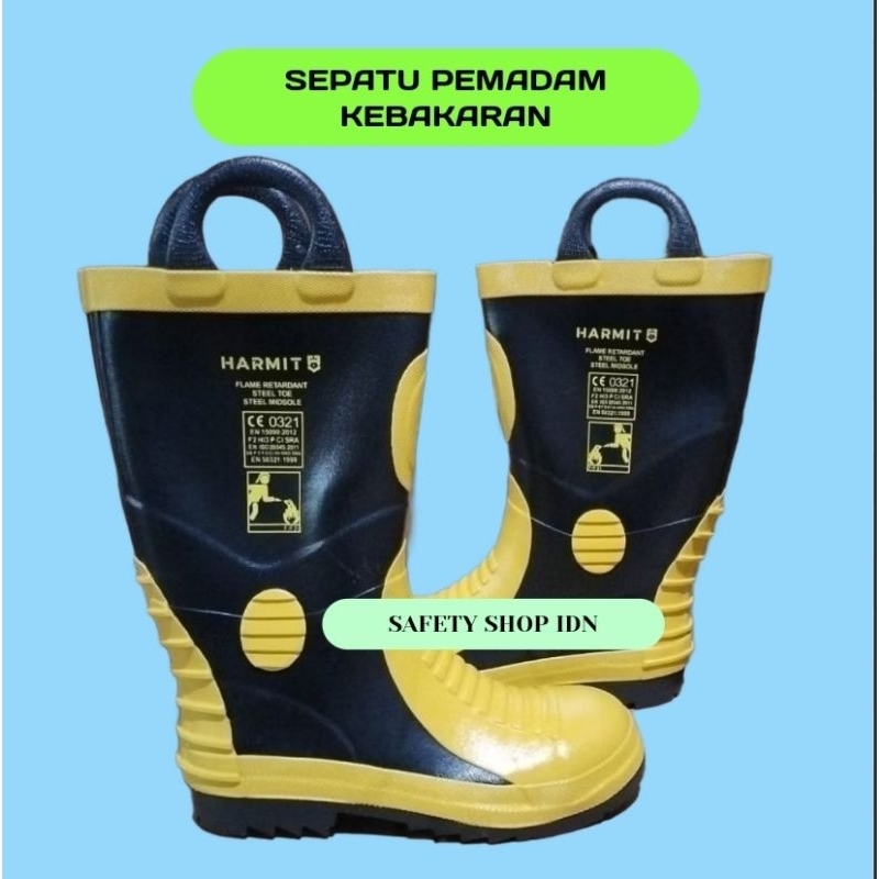Jual Sepatu Pemadam Kebakaran / Sepatu Pemadam Kebakaran Harmit ...