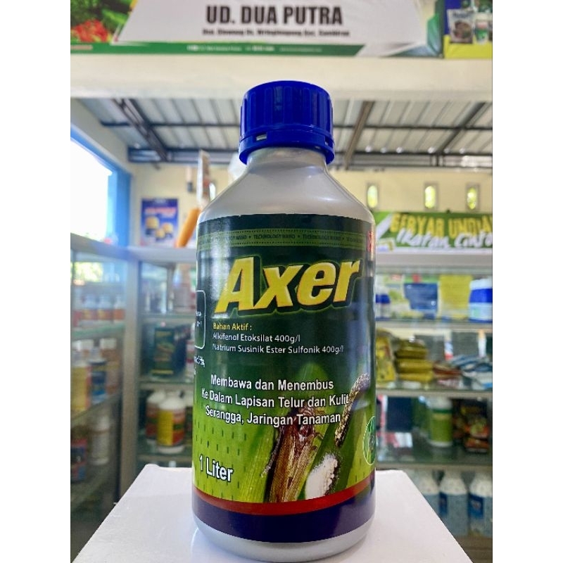 Jual AXER New Borer Pembusuk Telur Ulat Penembus Perata 1L | Shopee ...