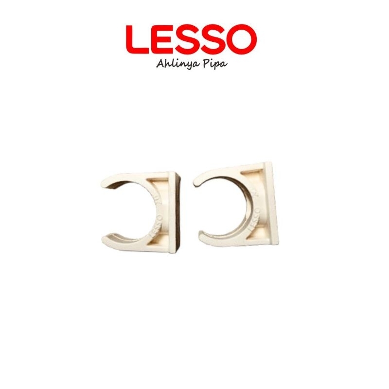 Jual clamp pipa conduit Lesso 20mm | Shopee Indonesia