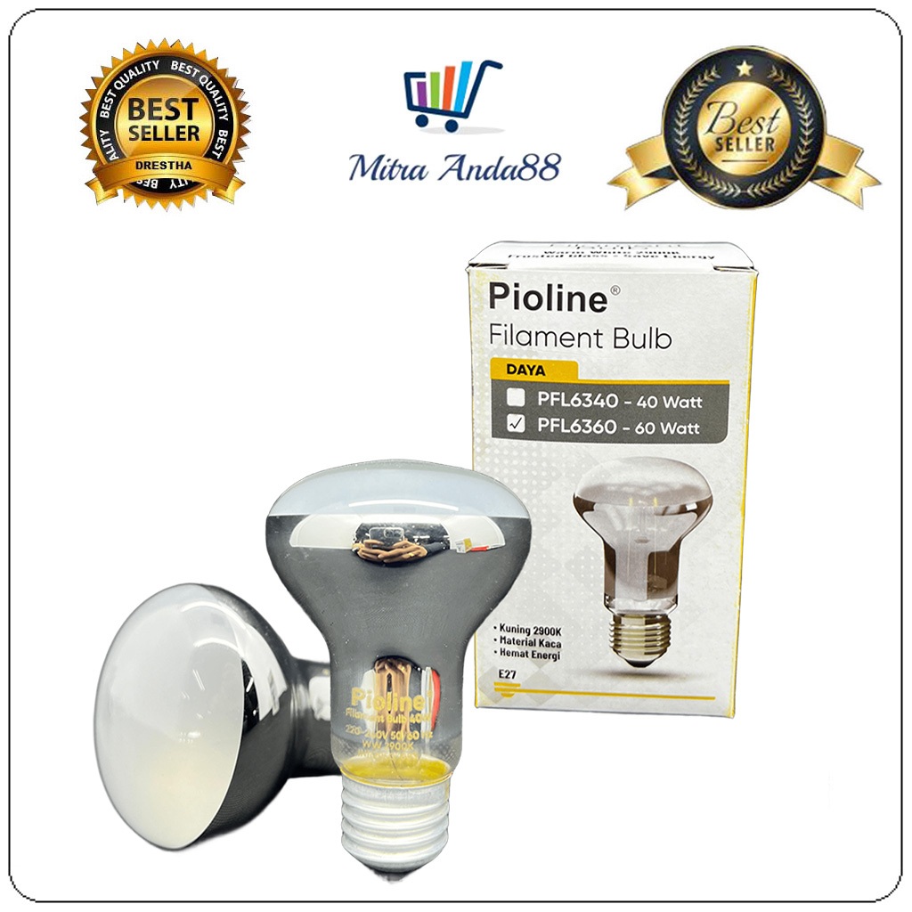 Jual Mitraanda88 Lampu Filament Bulb Pijar Spot Lampu Pemanas Lampu ...