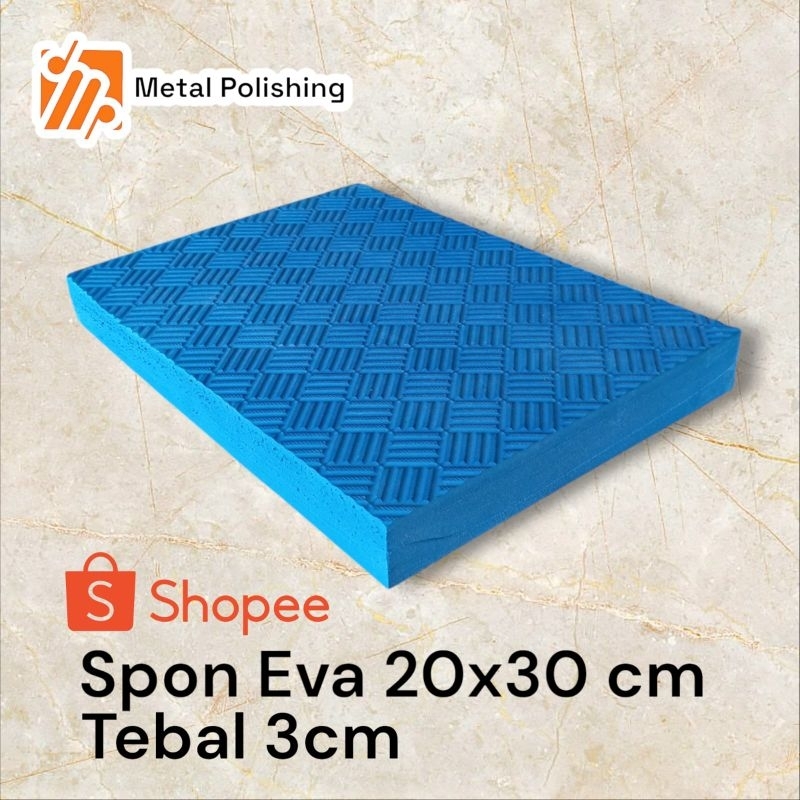 Jual Eva Foam Spon Eva Spon Ati Tebal 3cm 20cm x 30cm | Shopee Indonesia