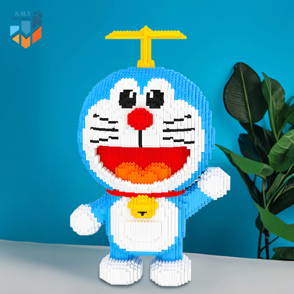 Jual SMY Toystown Doraemon Bamboo Dragonfly Jumbo Nano Block Bricks ...