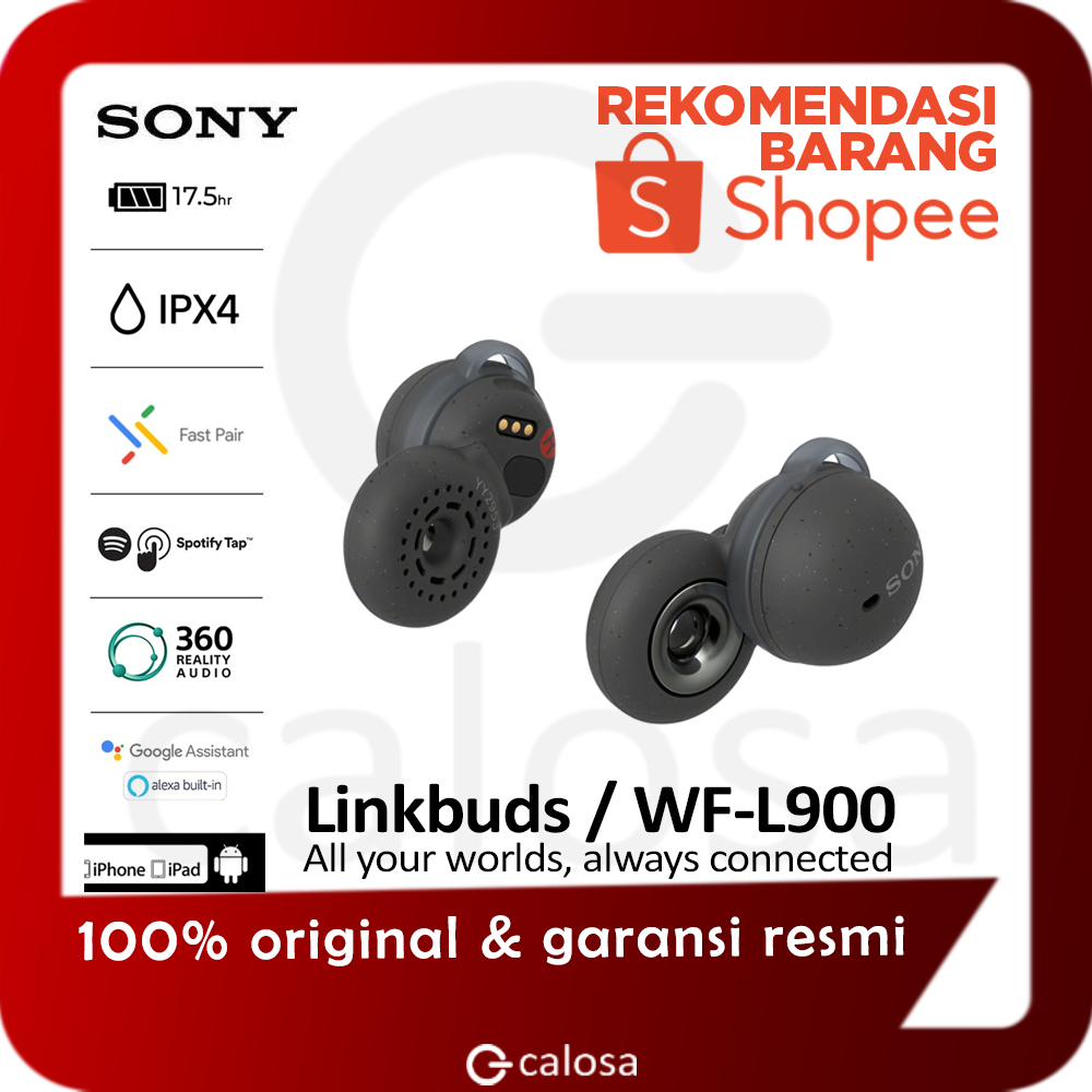 Jual SONY Headset LinkBuds TWS WF-L900 WF L900 WFL900 Truly Wireless ...