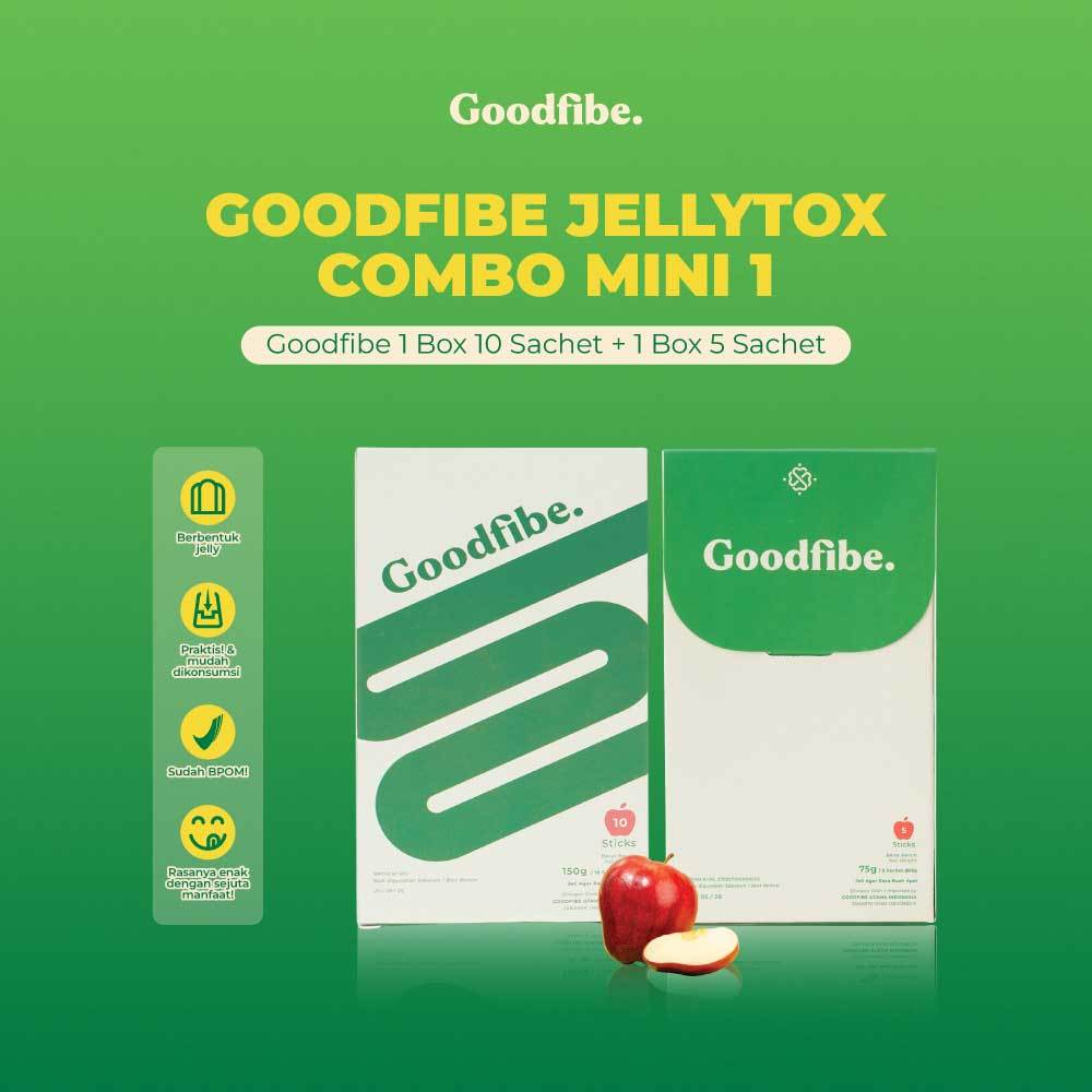 Jual Goodfibe Jellytox - Diet & Detox Probiotics Fiber Jelly 1 Box + 1 ...