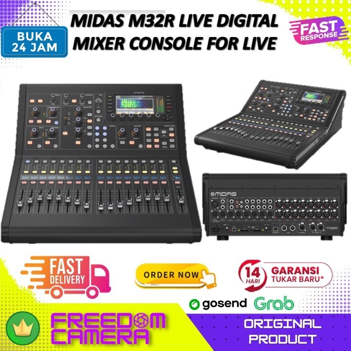 Jual Midas m32r Live Digital Console for Live and Studio Digital Mixer | Shopee Indonesia