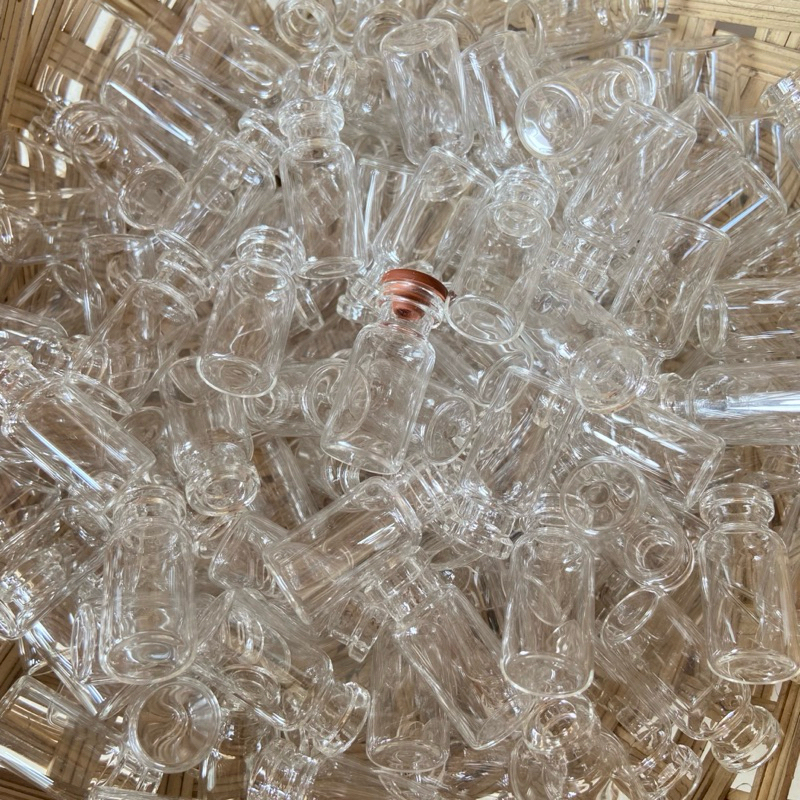 Jual Botol Kecil ukuran 3ml | Botol Kaca Mini | Shopee Indonesia