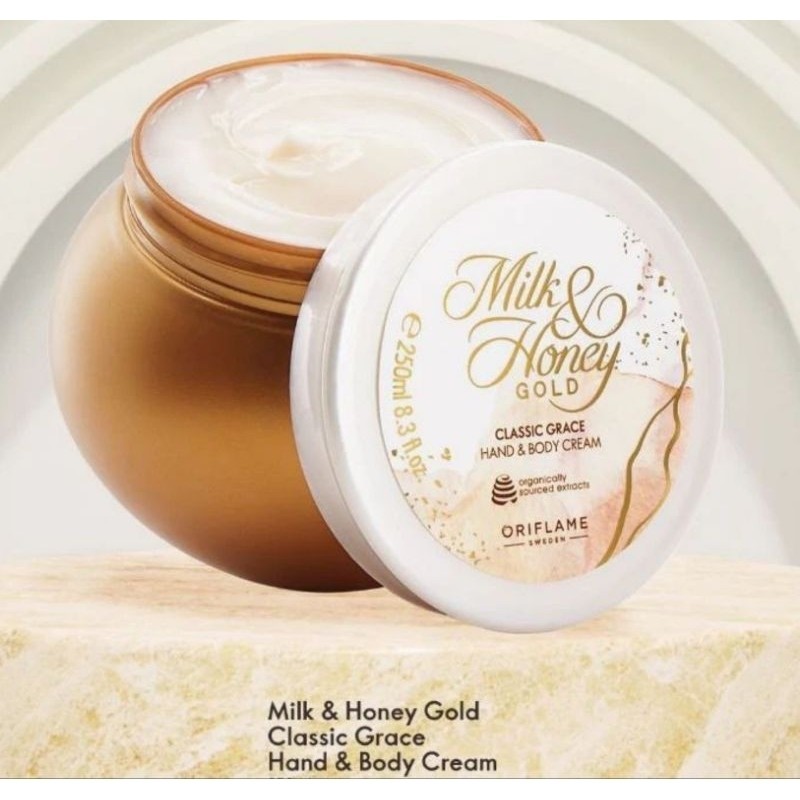 Jual milk honey gold classic grace hand & body cream | Shopee Indonesia