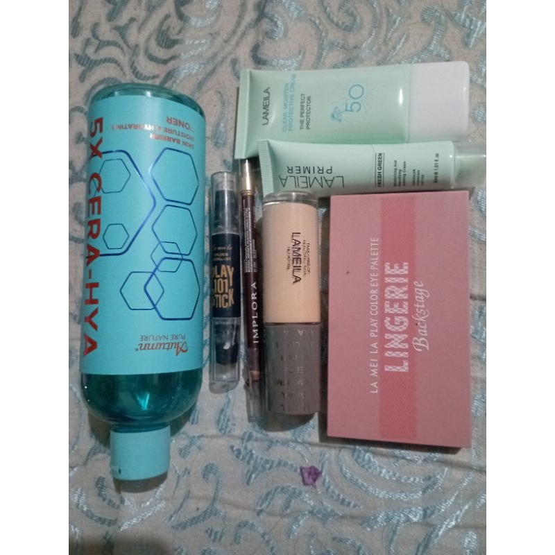 Jual PRELOVED SET MAKEUP FREE TONER | Shopee Indonesia